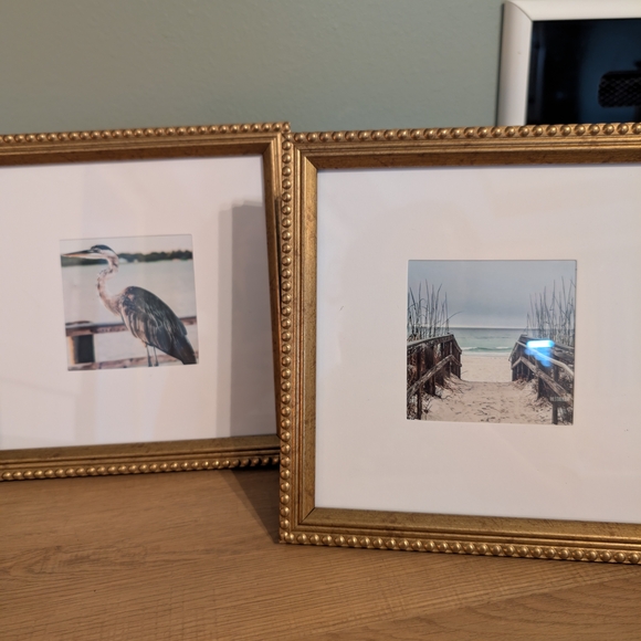 Accents | Elegant Gold Picture Frame Beach Antique Style Pictures Brand ...